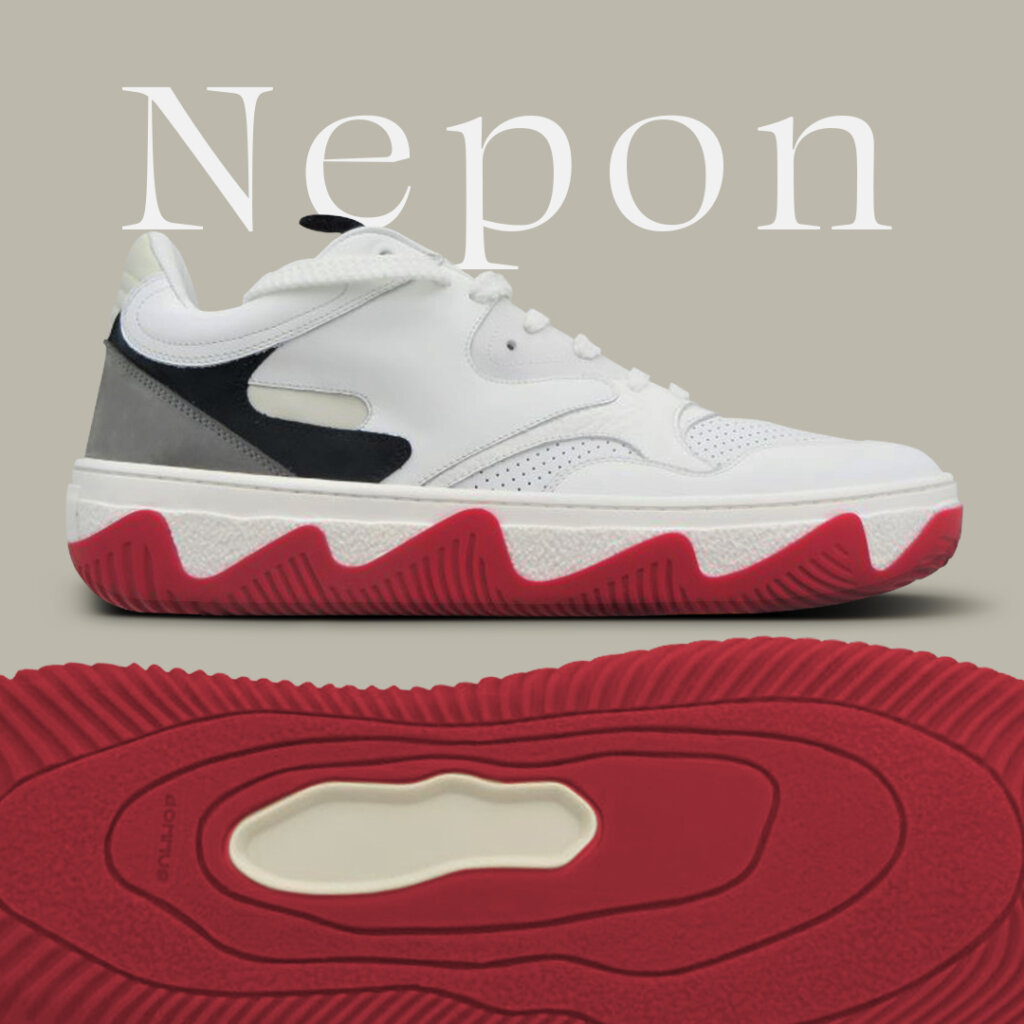 Nepon: sporty chic style, for a sole that knows how to surprise – Gommus